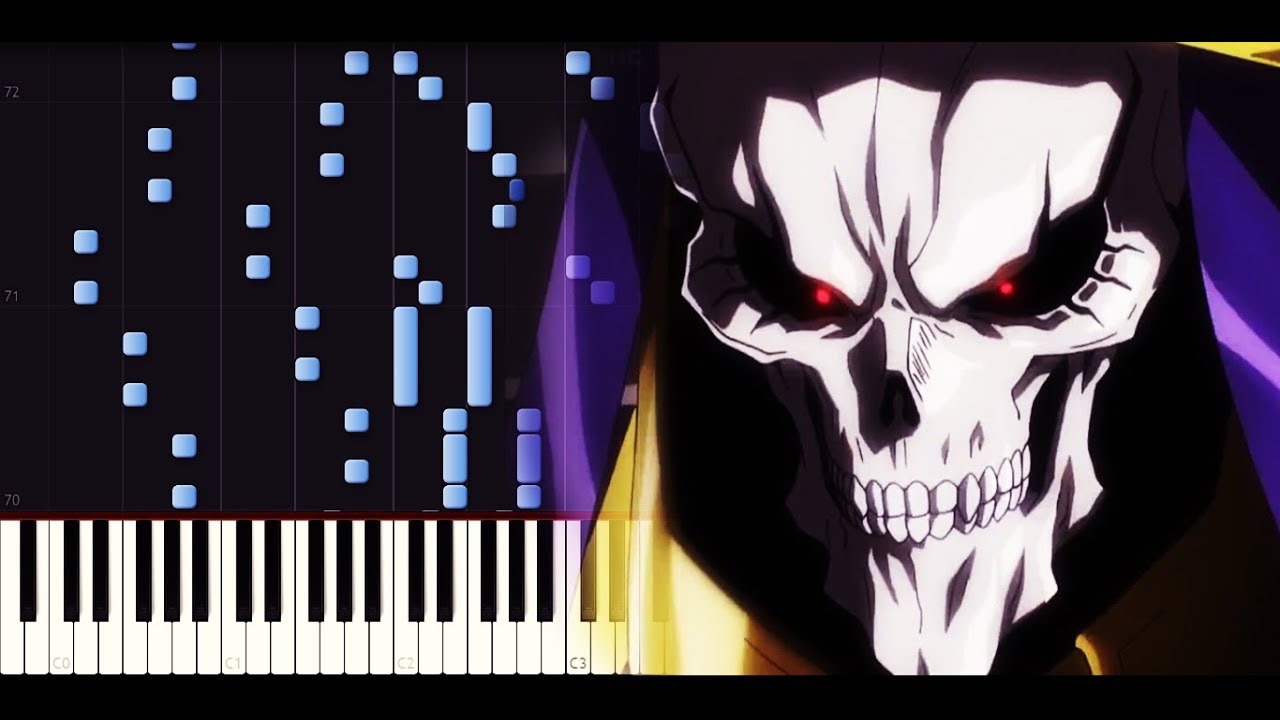 Overlord Season 2 OP (FULL) - GO CRY GO [Piano tutorial + SHEETS ...