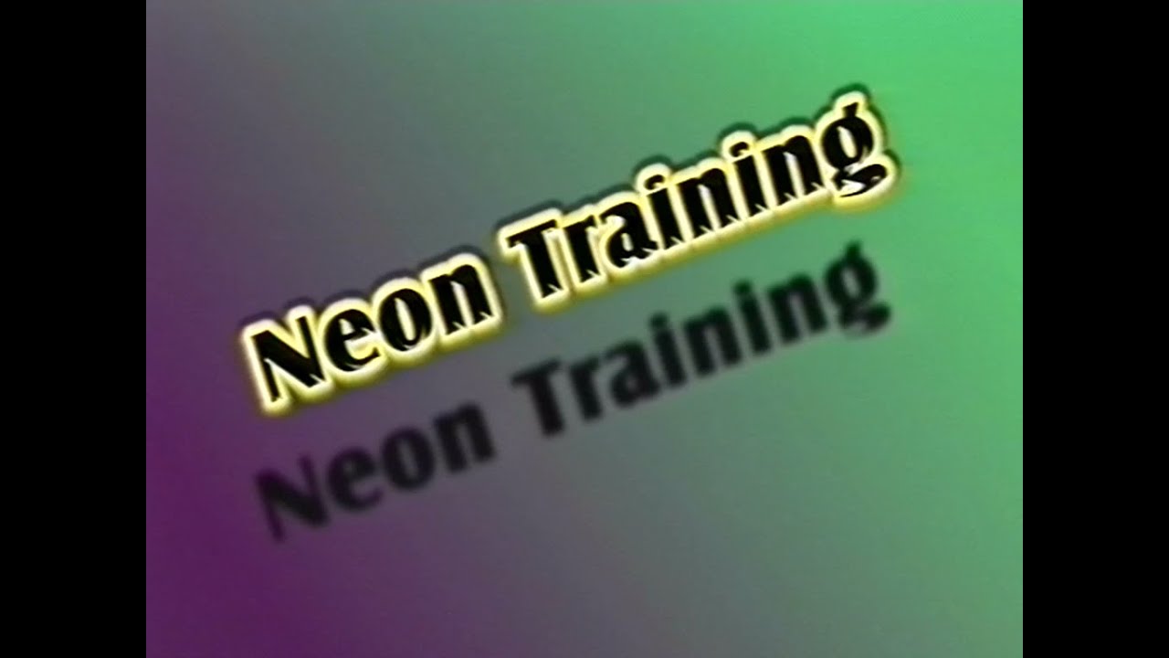 DACO Neon Training Video 1990's - YouTube