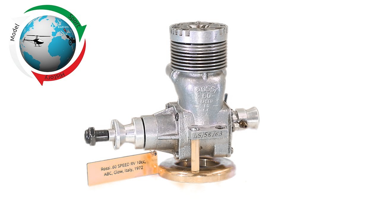 Rossi .60 SPEED RV 10cc, ABC, Glow, Italy, 1972 - YouTube