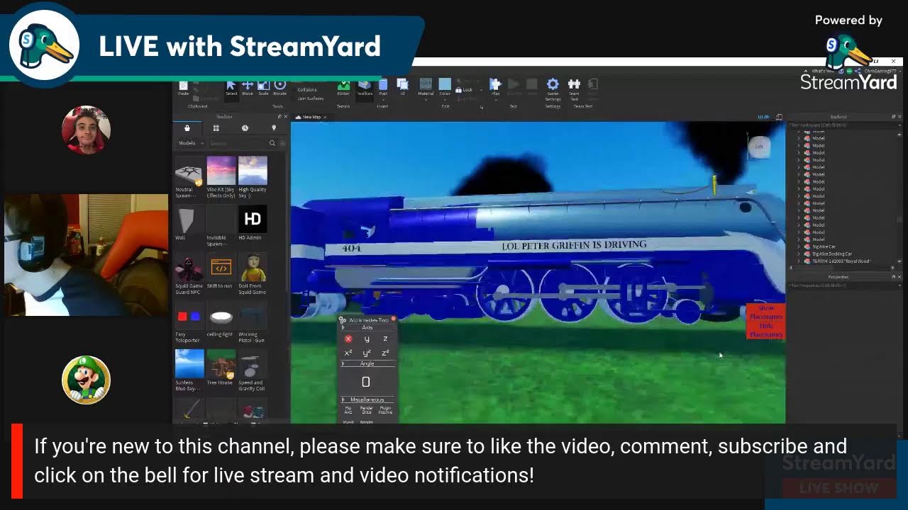 Roblox Development Stream 19 (RO-Scale) - YouTube