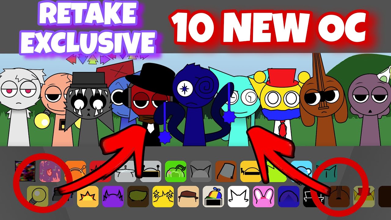 Incredibox - Sprunki Retake EXCLUSIVE with 10 NEW OC | Special Version ...
