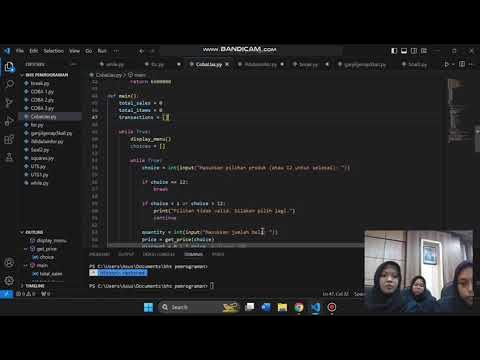 PROJECT UAS BAHASA PEMROGRAMAN_SI23A1 - YouTube