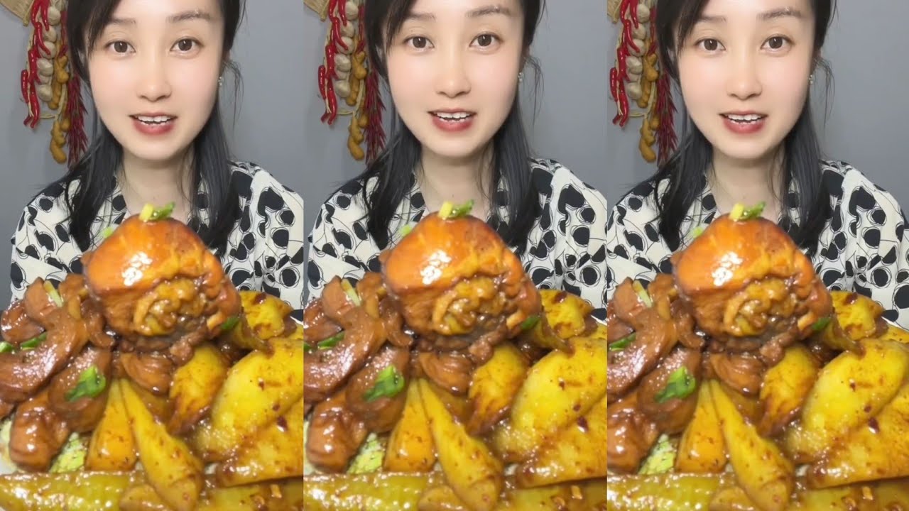 MUKBANG SATISFYING EATING CHINESE FOOD Ep297 - YouTube