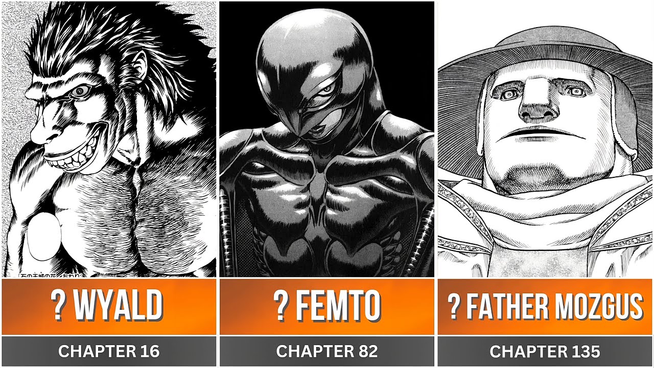 Is Femto the Worst Villain in Berserk? Guts' Enemies Ranked. - YouTube