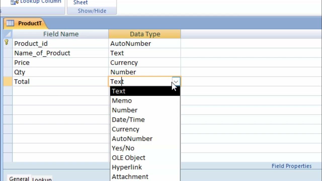 How to create table as well as query in ms Access@COMPUTEREXCELSOLUTION #msaccess #dbms # ...