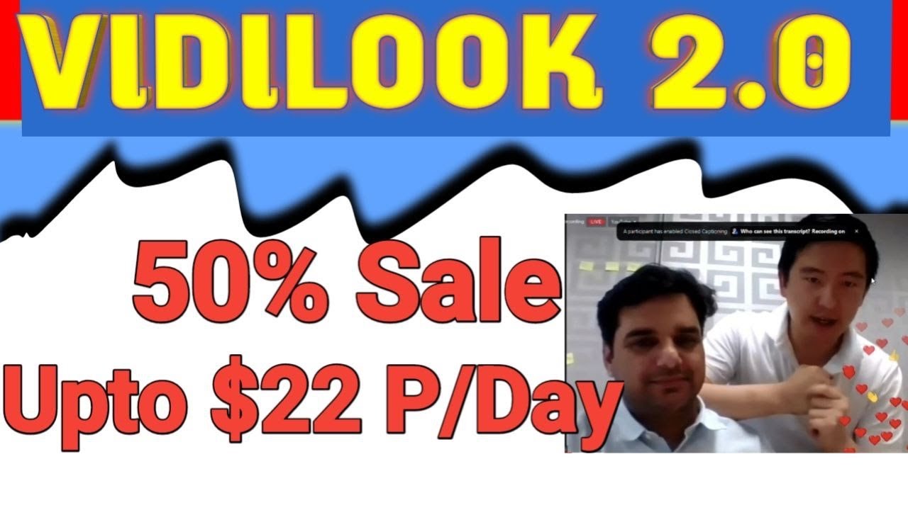 Vidilook 2.0 new update/50%sale for 24 hours/Vidilook 2.0 latest update ...