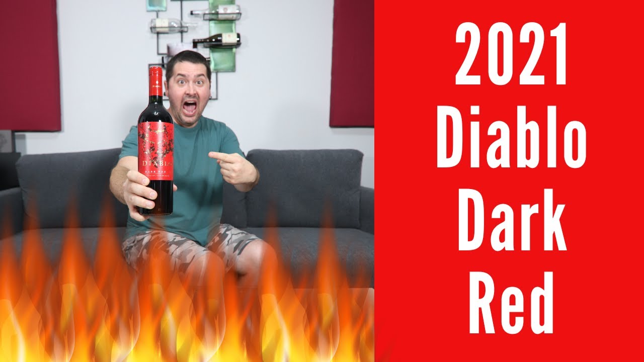 2021 Diablo Dark Red Wine Review - YouTube