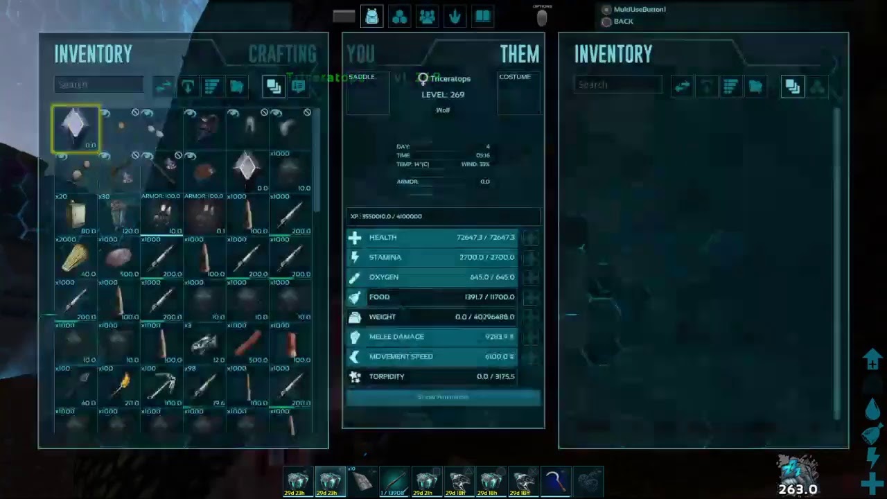 Ark survival fiber craft - YouTube