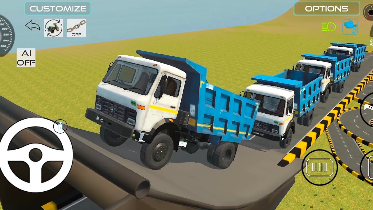 Indiana vehicle 🚛 TATA DAMFAR 💥 🚒 daving full loaded khataro 🚛 truck ...