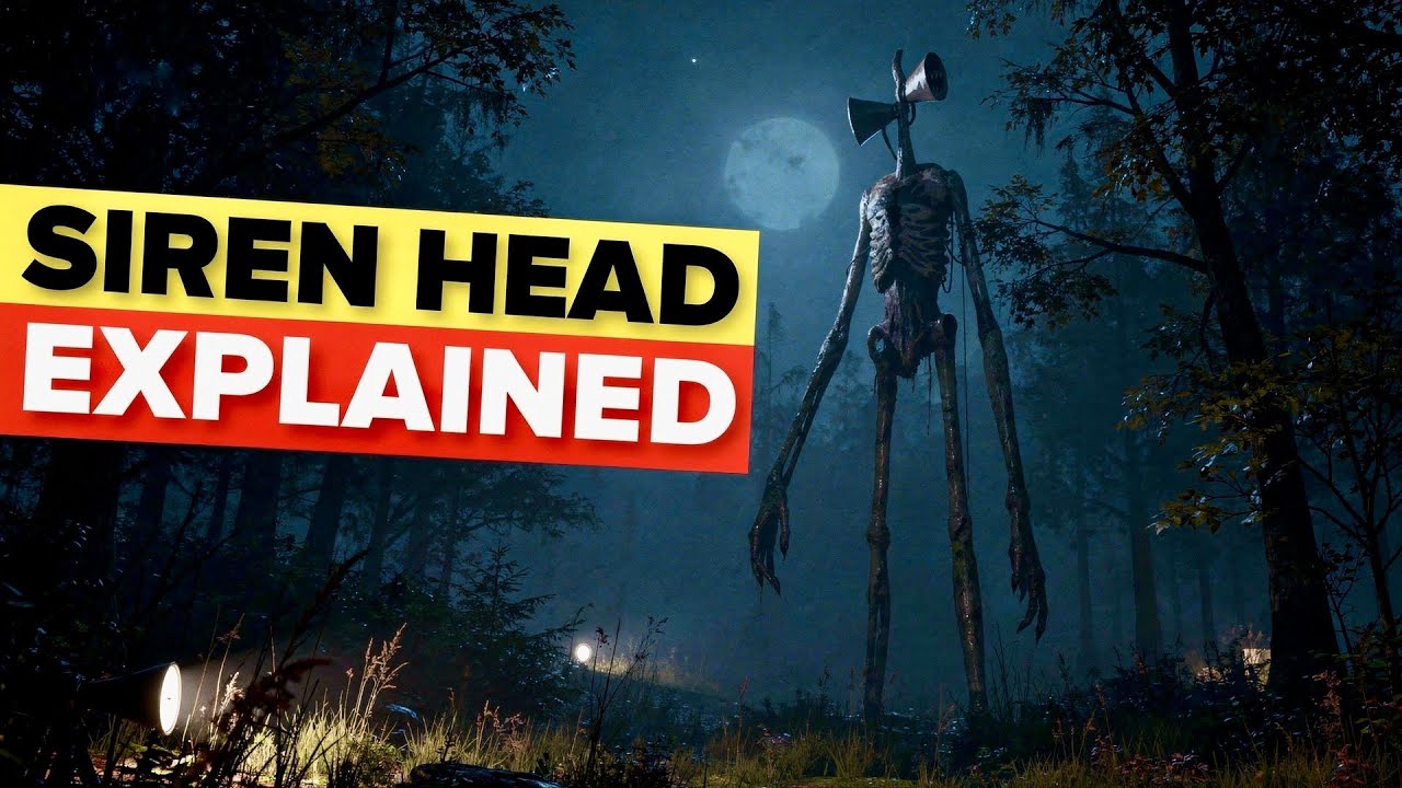 Siren Head Explained in 1 minute - YouTube