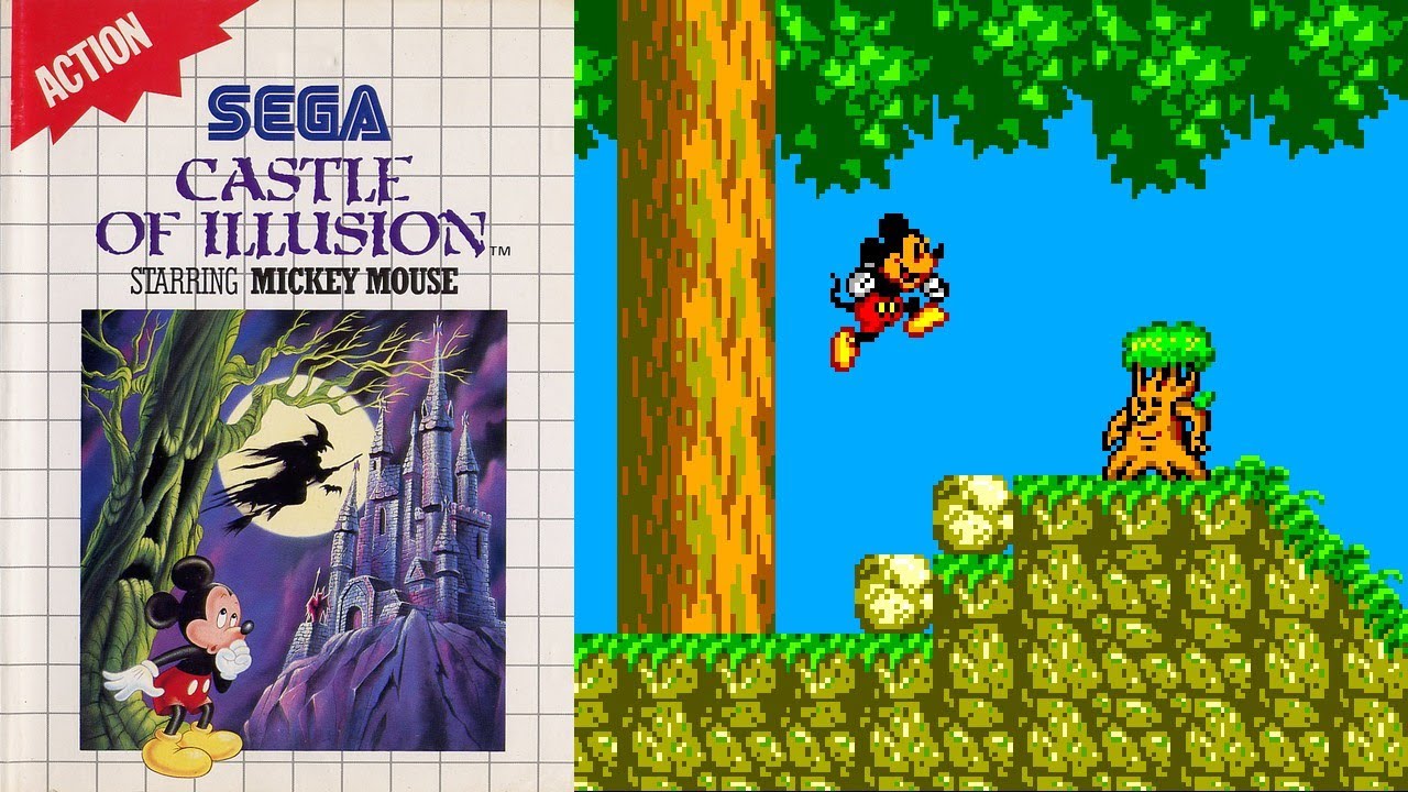 Castle of Illusion Starring: Mickey Mouse (Sega Master System - 1991 ...