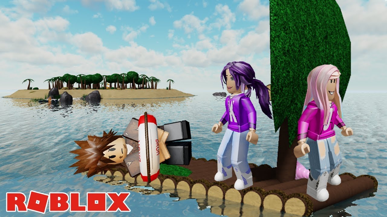 STRANDED ON AN ISLAND! / ROBLOX HORROR CAMPING STORY - YouTube