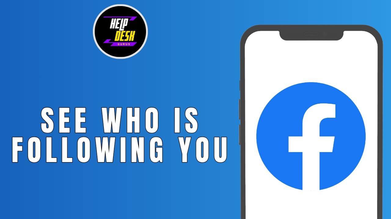 How To See Who is Following You On Facebook - YouTube