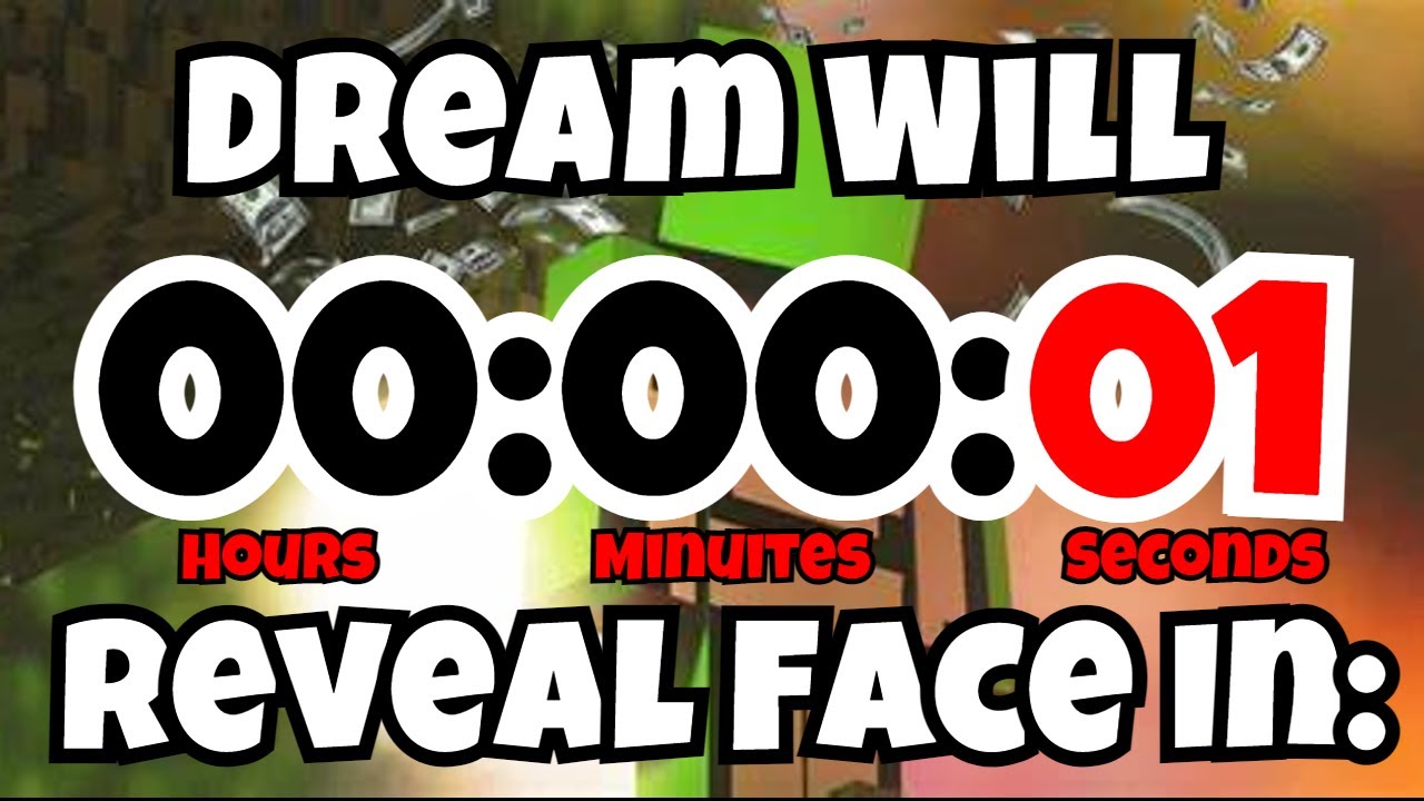 LIVE COUNTDOWN TO DREAM FACE REVEAL! LIVE🔴 24/7, What Does Dream Look ...