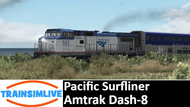 Let's Play Train Simulator 2016 - Pacific Surfliner, Amtrak Dash-8 ...