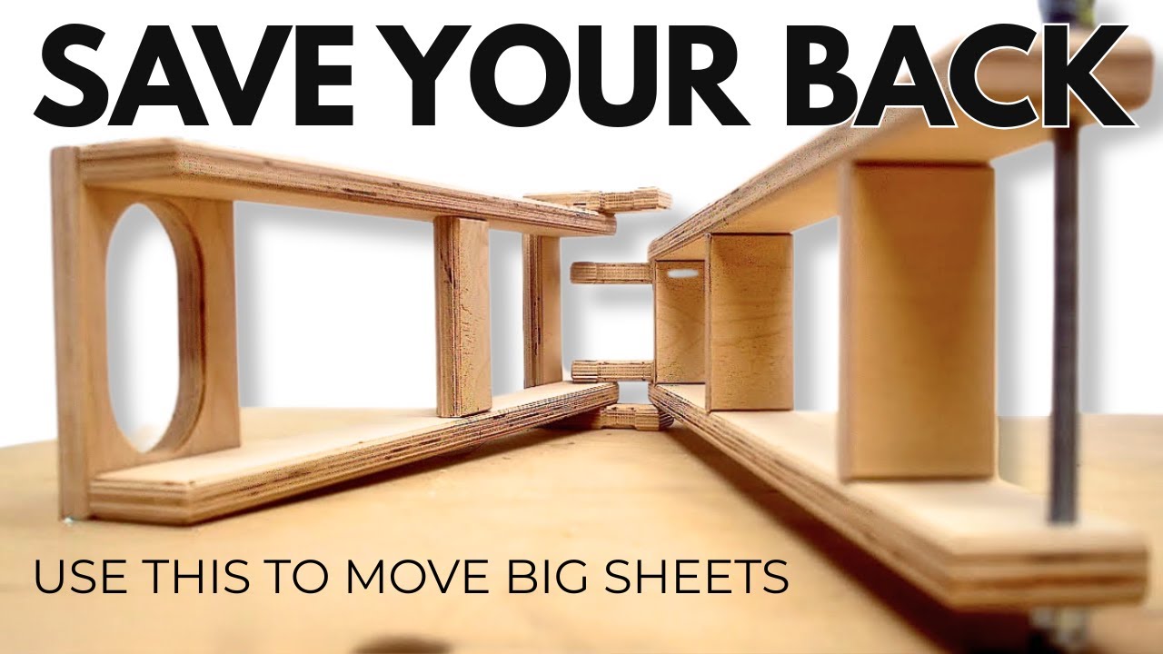 2 perfect tools for handling plywood - YouTube