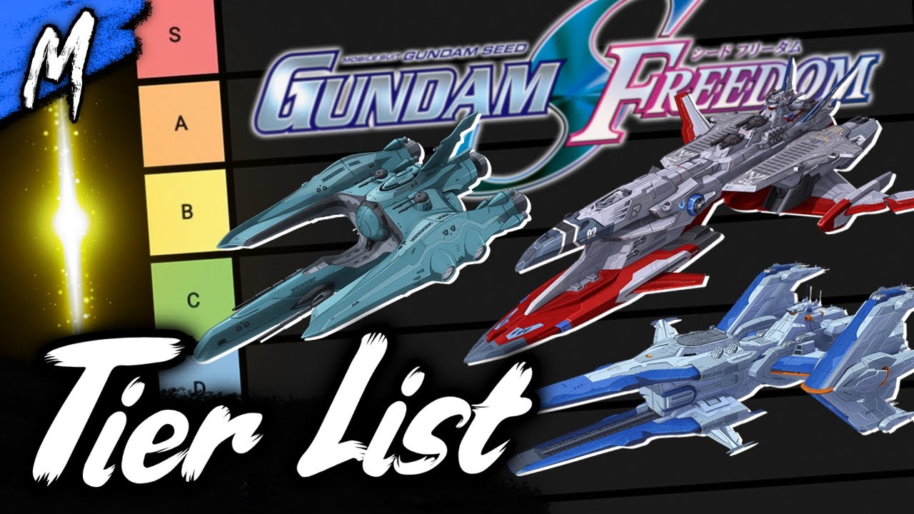EVERY Gundam SEED Freedom Ship RANKED! (Tier List) - YouTube