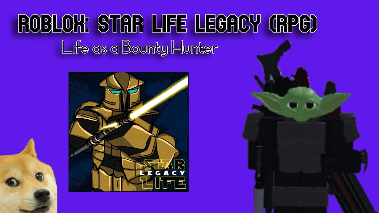 The Life of a Roblox Bounty Hunter(ROBLOX:StarLife Legacy) - YouTube