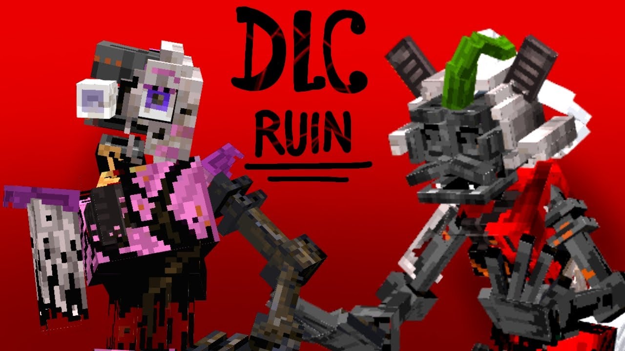 Security Breach Ruin DLC ️ ️// Minecraft Mod // Test // ️ ️ - YouTube