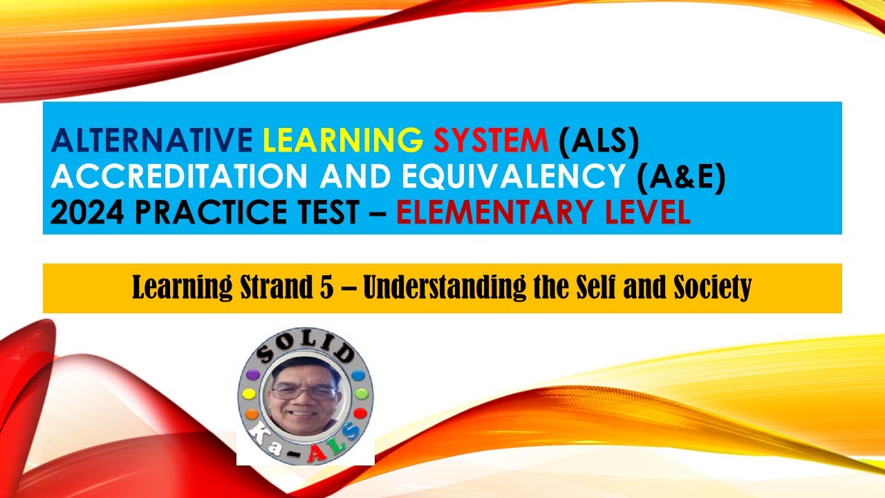 Video 269 - 2024 A&E Practice Test - LS 5 Understanding the Self and ...