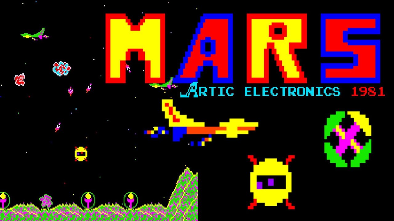 MARS 1981 ARTIC ELECTRONICS Arcade - YouTube