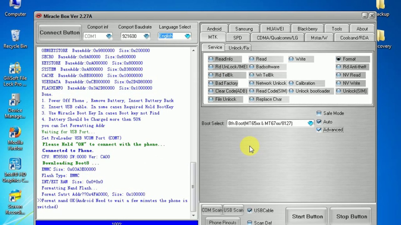Symphony i10 frp remove by Miracle box # gsm channel - YouTube