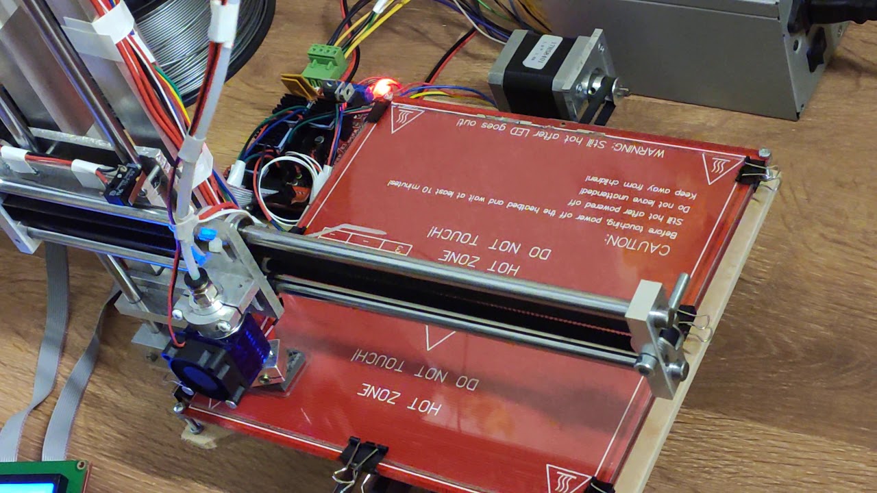 RepRap 3D First - YouTube