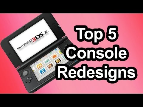 Top 5 - Console redesigns - YouTube