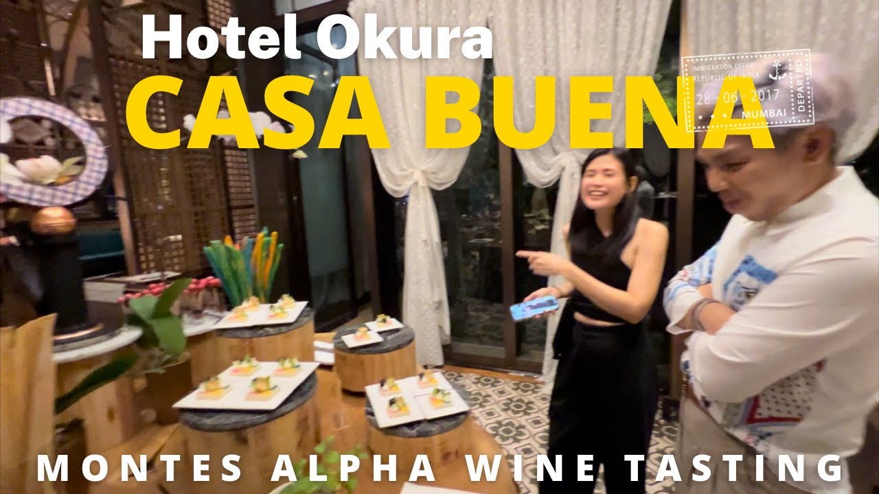 Wine tasting at Casa Buena with D Barkads & lovely Pam with Montes ...
