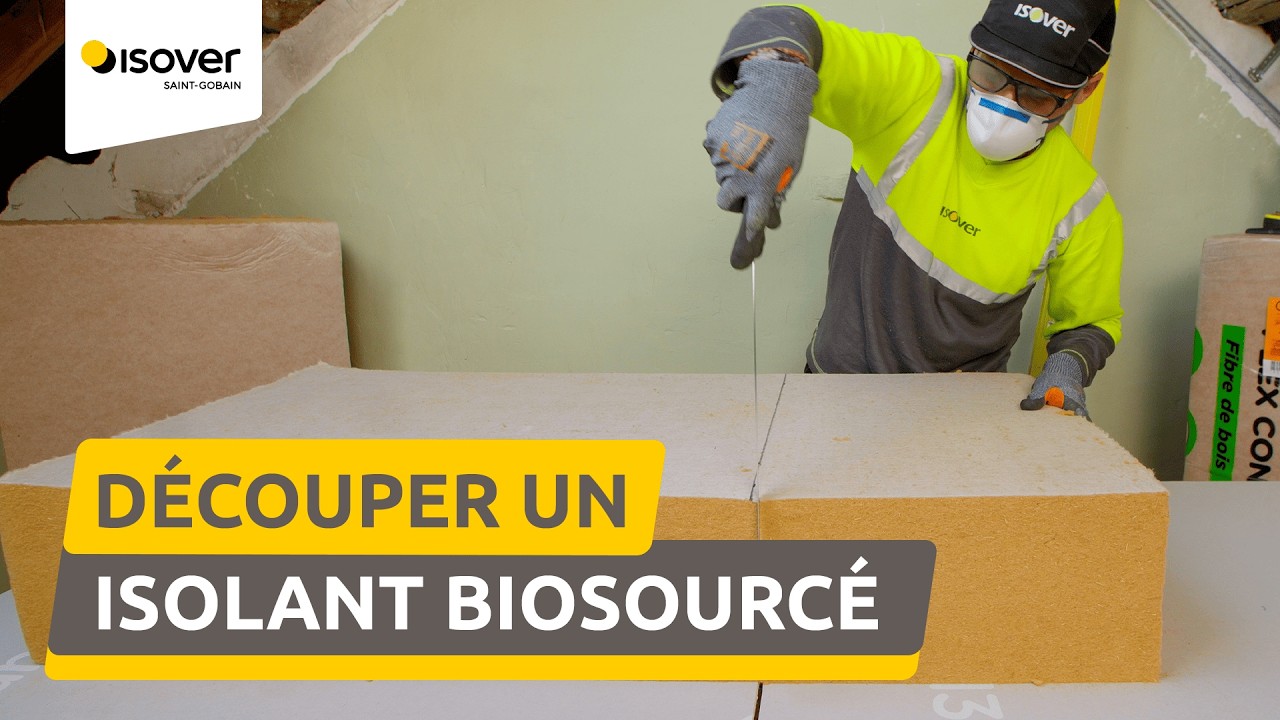 Découper un isolant en fibre de bois ? L'exemple avec Isonat Flex | La ...