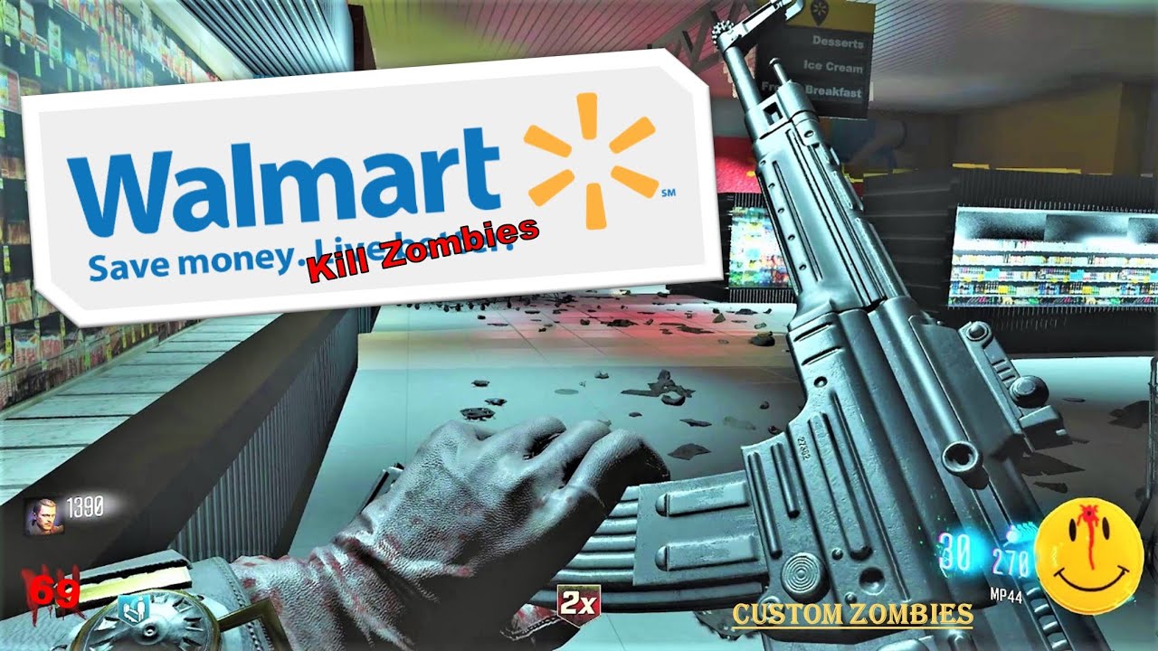 WALMART Zombies Gives Me PTSD - Custom Zombies - YouTube