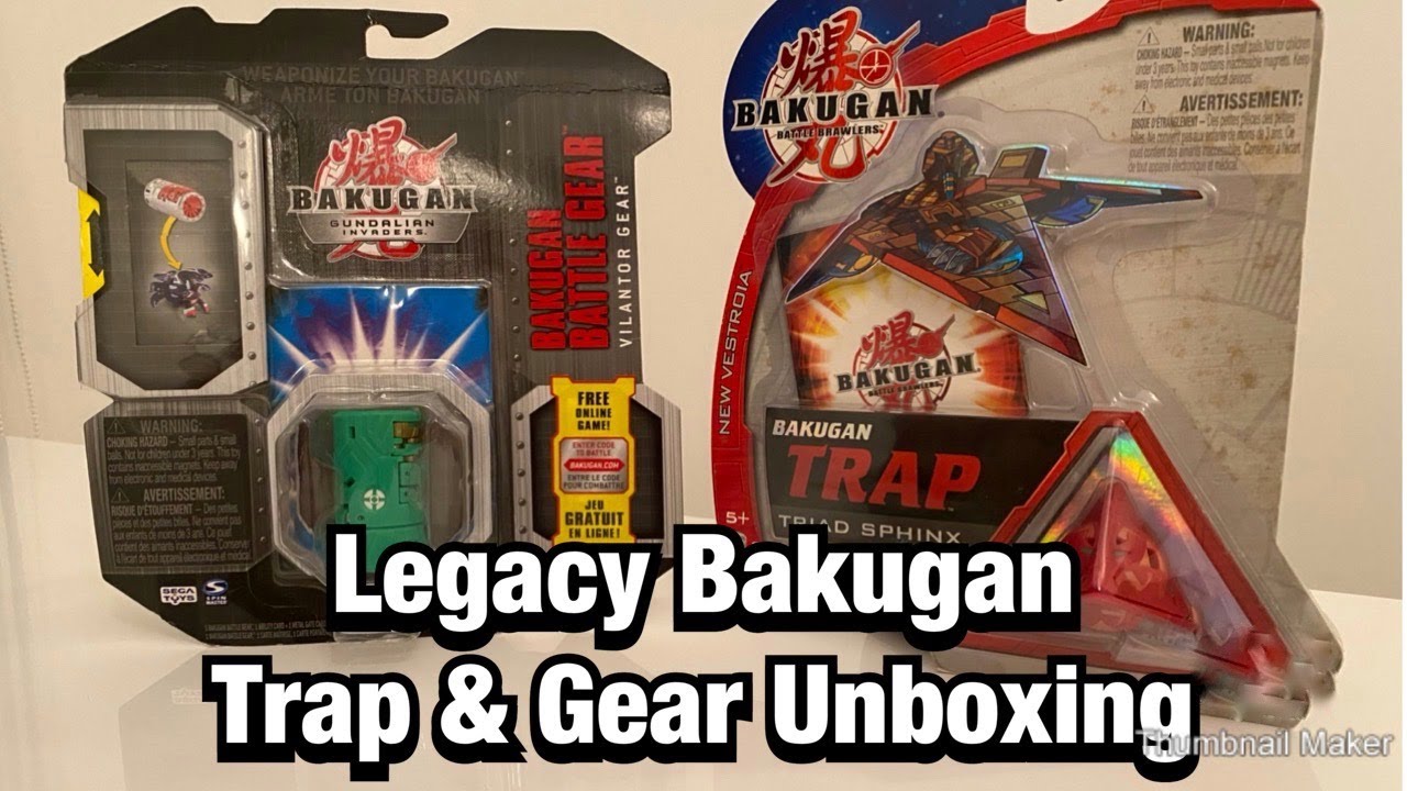 BAKUGAN LEGACY UNBOXING: Vilantor Gear & Triad Sphinx - YouTube