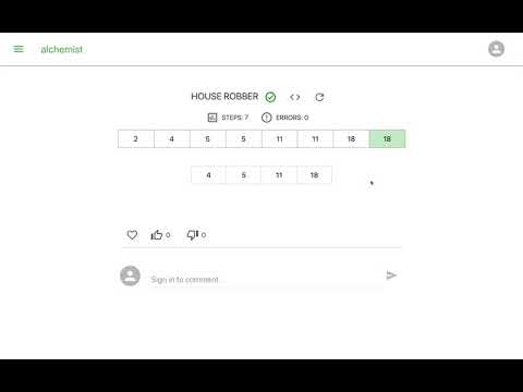 House Robber Dynamic Programming 动态规划 - YouTube