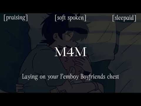 [M4M] Laying on your Femboy Boyfriends chest [comfort] [sleep-aid] 