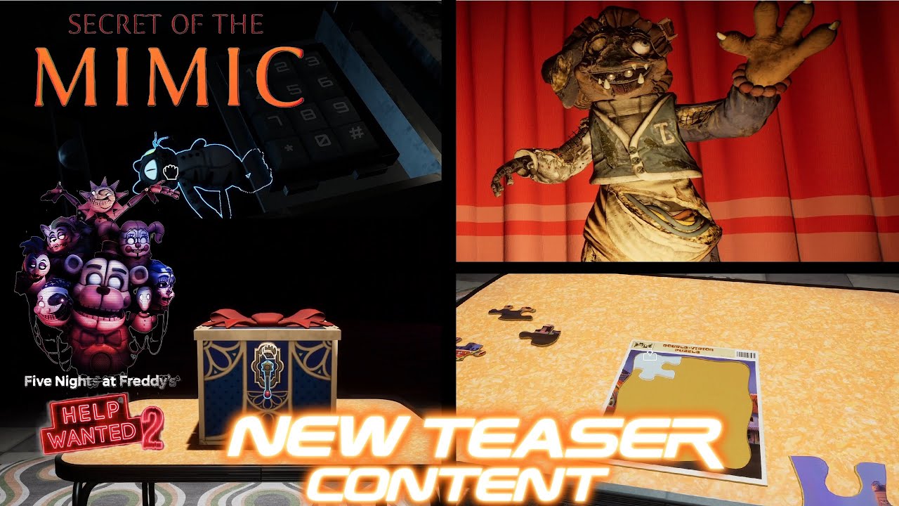 Help Wanted 2 Update | New Secret Of The Mimic Teaser | Walkthrough ...