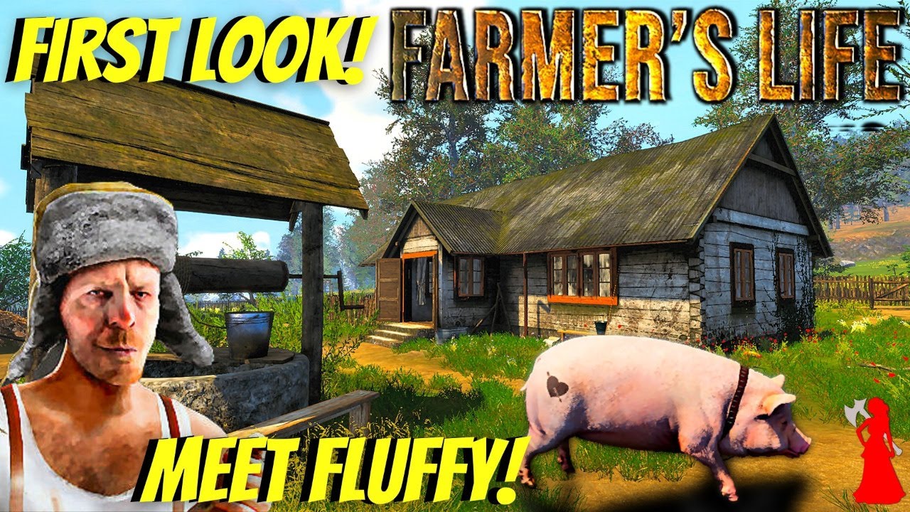 *First Look* Meet My Pig Fluffy! | Farmer's Life | Farming Simulator ...
