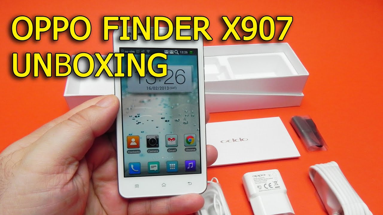 Oppo Finder X907 Unboxing (Cel mai subtire smartphone din lume ...