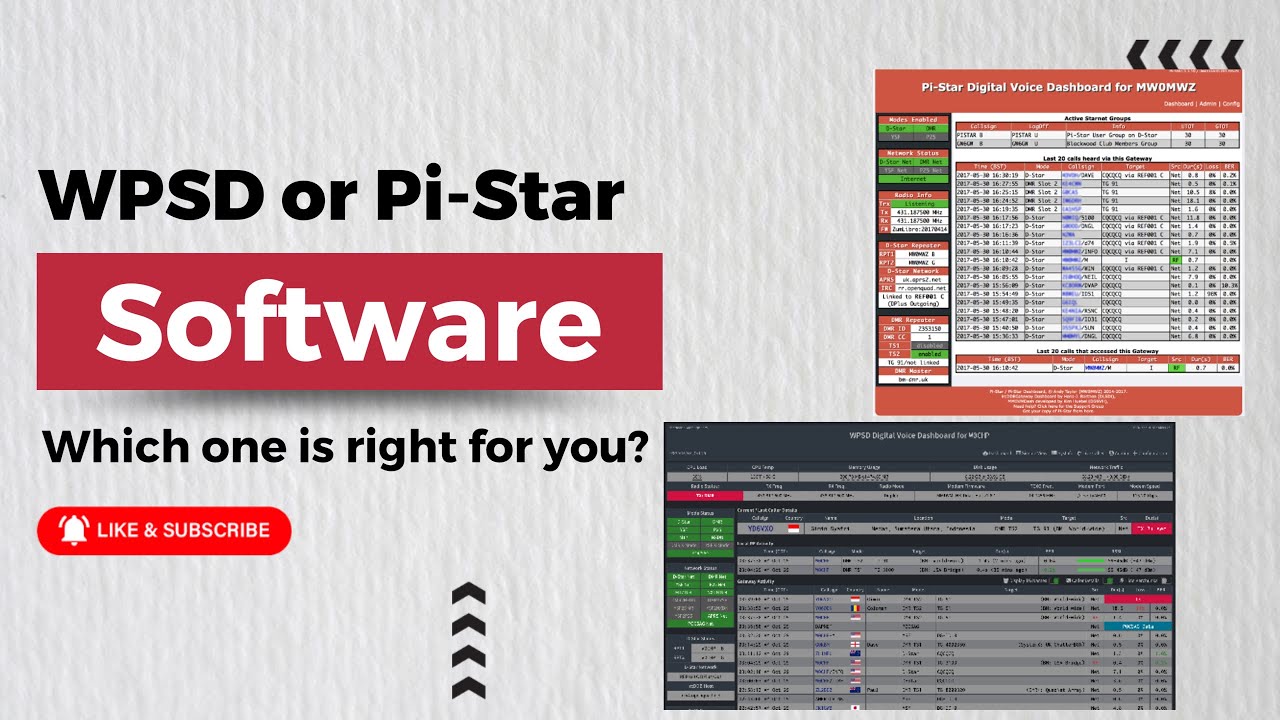 WPSD or Pi Star which is right for you? - YouTube