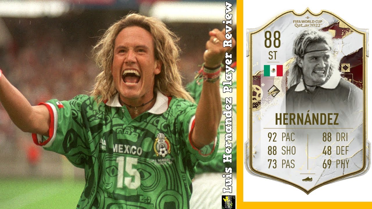 FIFA 23 WORLD CUP ICON LUIS HERNANDEZ PLAYER REVIEW | 88 LUIS HERNANDEZ PLAYER REVIEW - YouTube