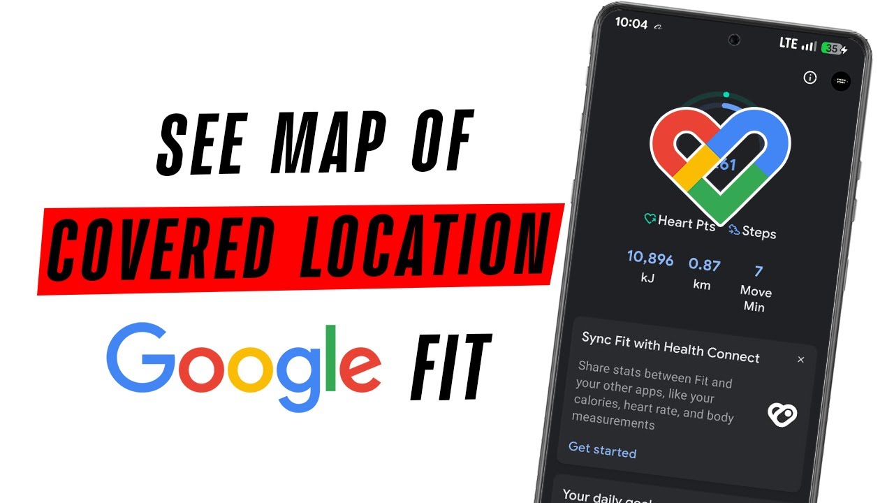 How to See Your Workout Map on Google Fit (GPS Routes & Walks) - YouTube