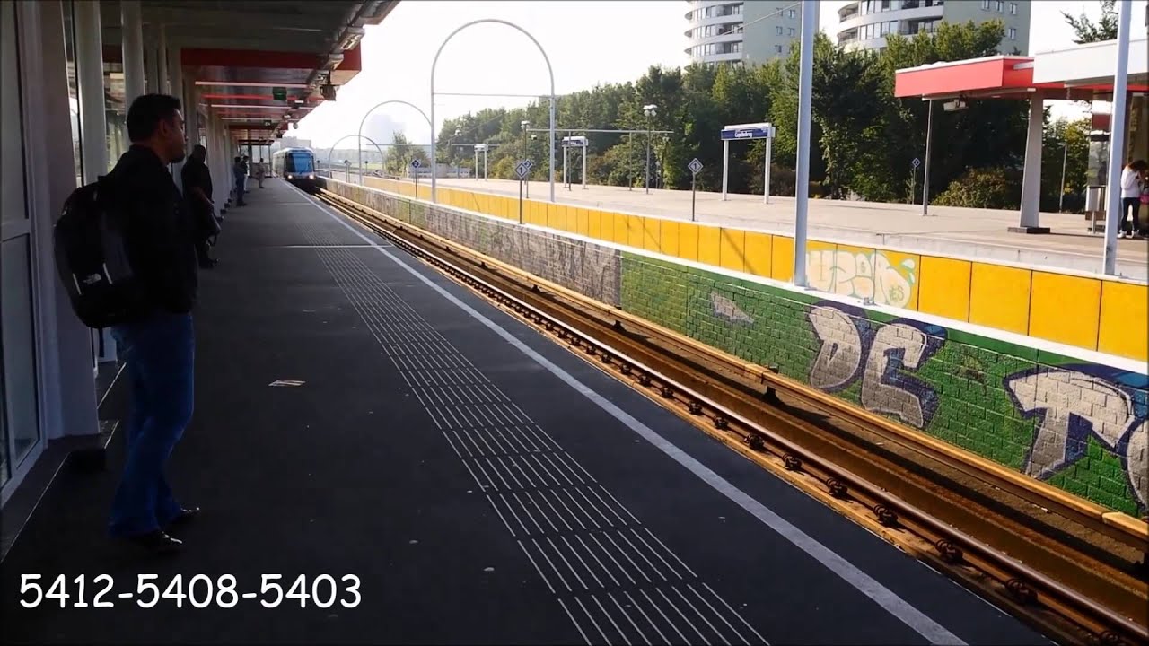 RET Metro 3*Type S (5412 na Mid-Life Revisie) komt aan op Capelsebrug ...