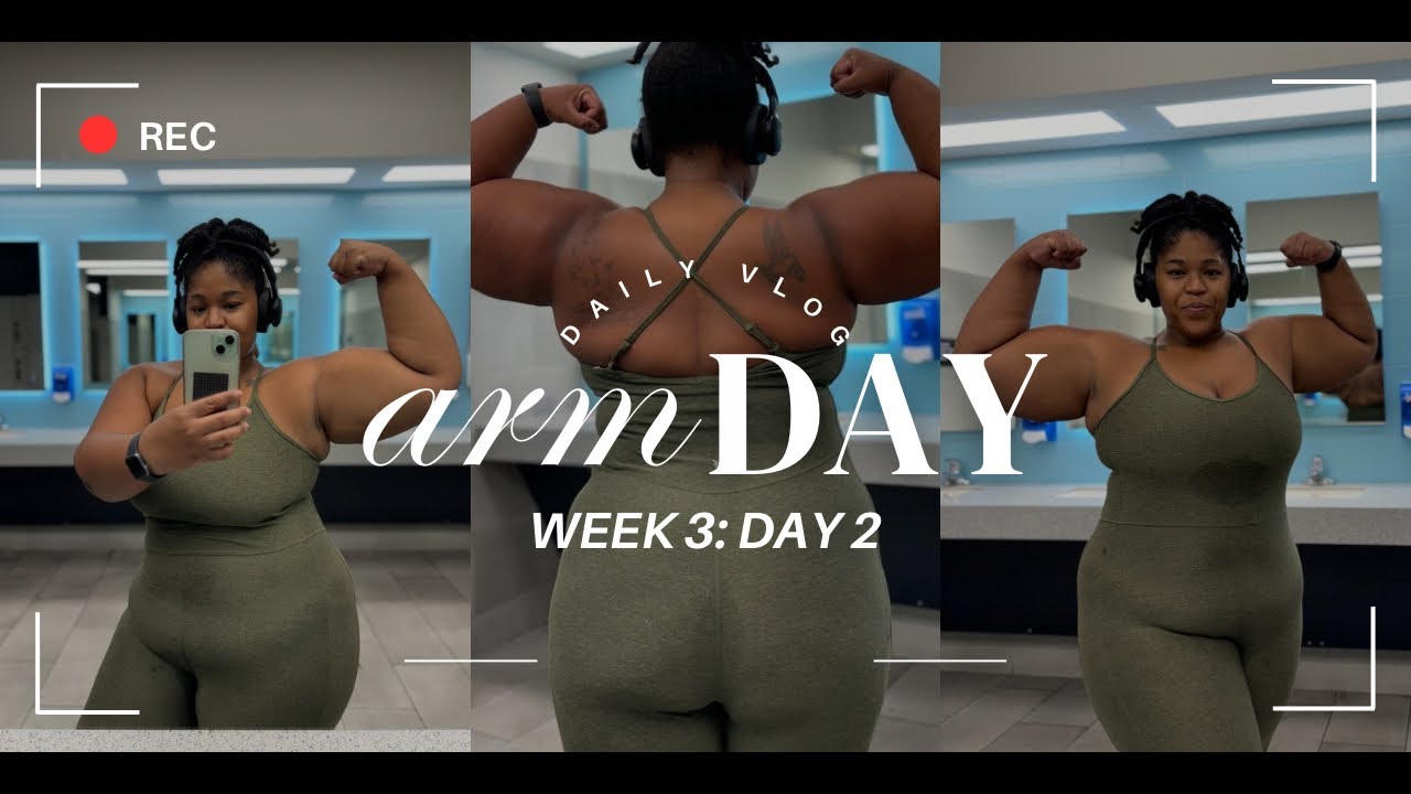 ARM DAY: WEEK 3 DAY 2 OF 3 - YouTube