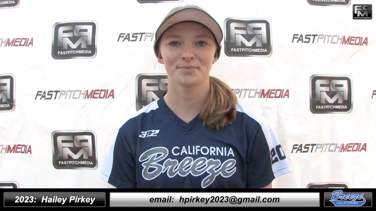 2023 Hailey Pirkey 4.29 GPA, Lefty Hitter, Outfield & First Base ...