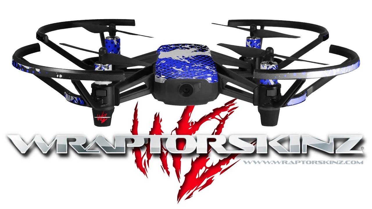 How to wrap a Ryze / DJI Tello Drone Quadcopter with a WraptorSkinz ...