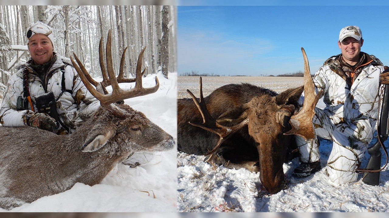 Big Bucks & Bull Moose in Alberta | Canada in the Rough - YouTube