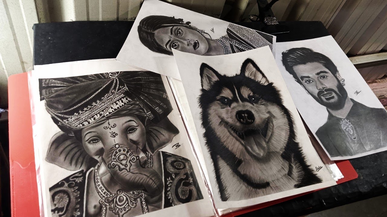 My all sketches 😍 ️ - YouTube