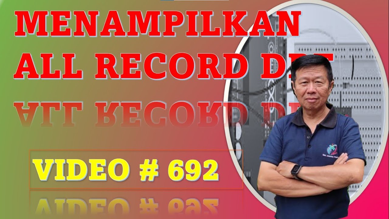 MENAMPILKAN ALL RECORD DBF (By : Pak Santo) - YouTube