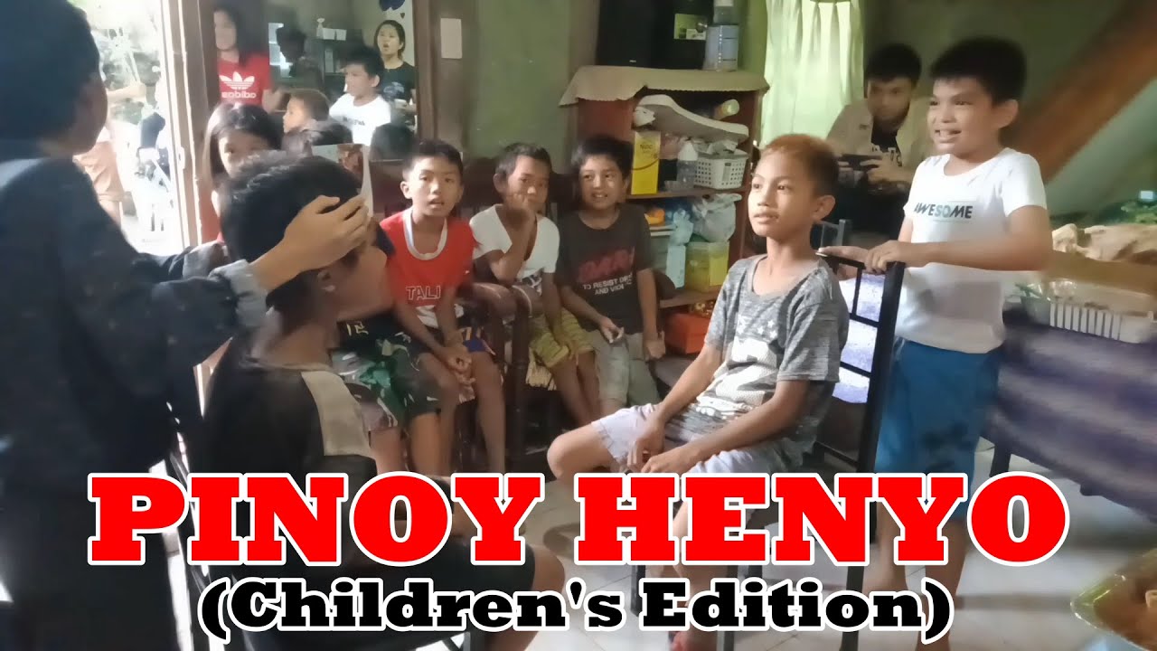 PINOY HENYO GAME | CHILDREN'S EDITION | BISAYA VLOG | MADAMKRISNA VLOG ...