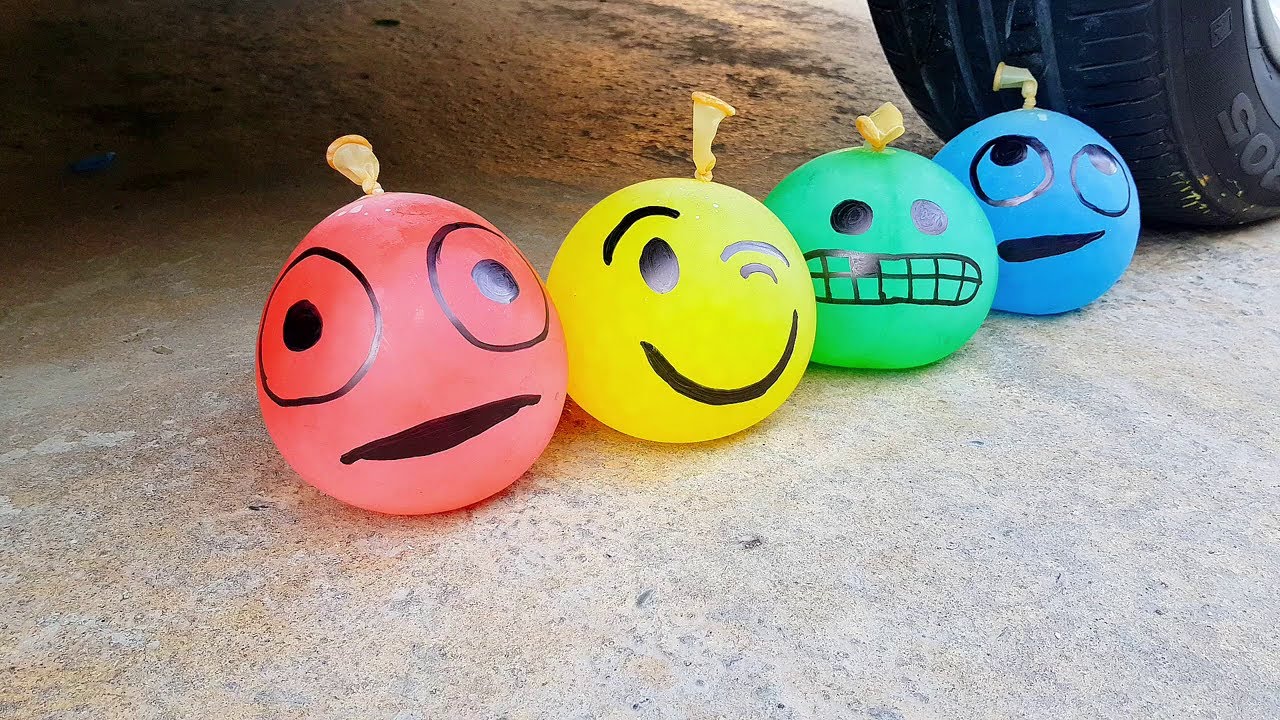 Car Crushing Things | Running Over Stuff With A Car - YouTube