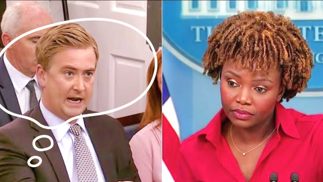 SHOCKING!!Karine Jean-Pierre Tries to act WOKE as Reporters Questions ...